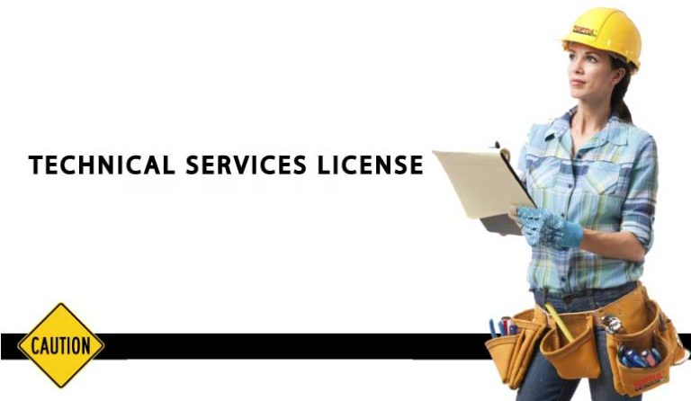 How to get your technical services license - Succession Business